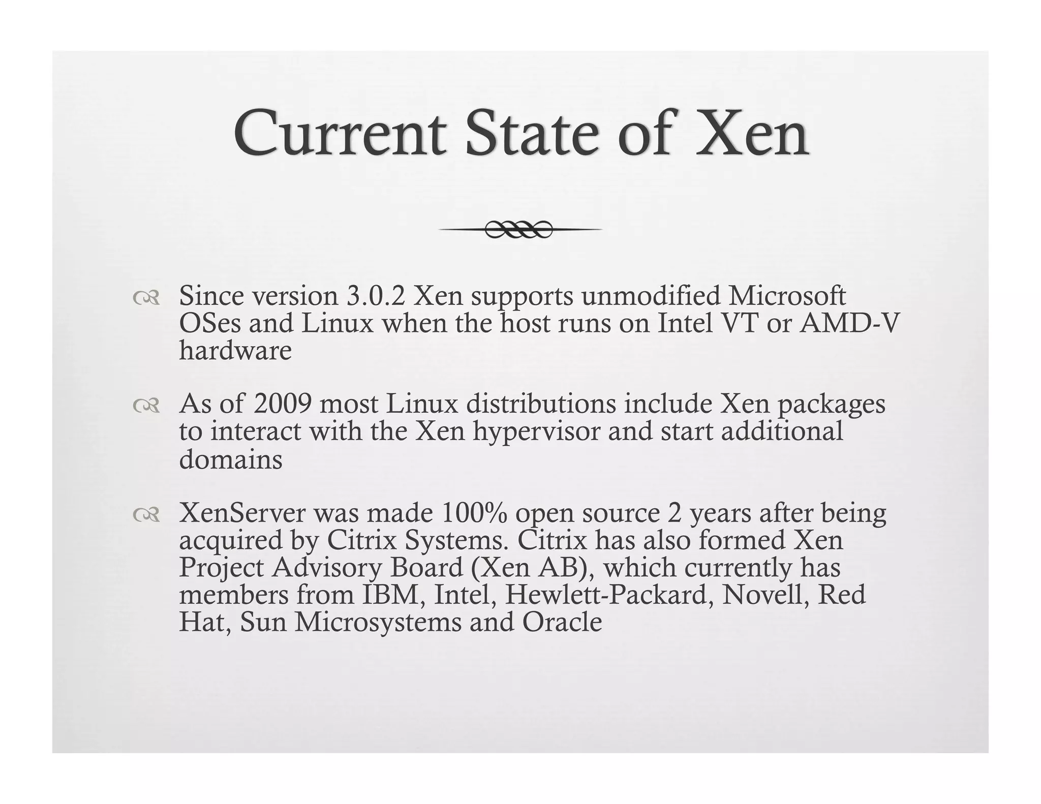 Xen & the Art of Virtualization | PPT