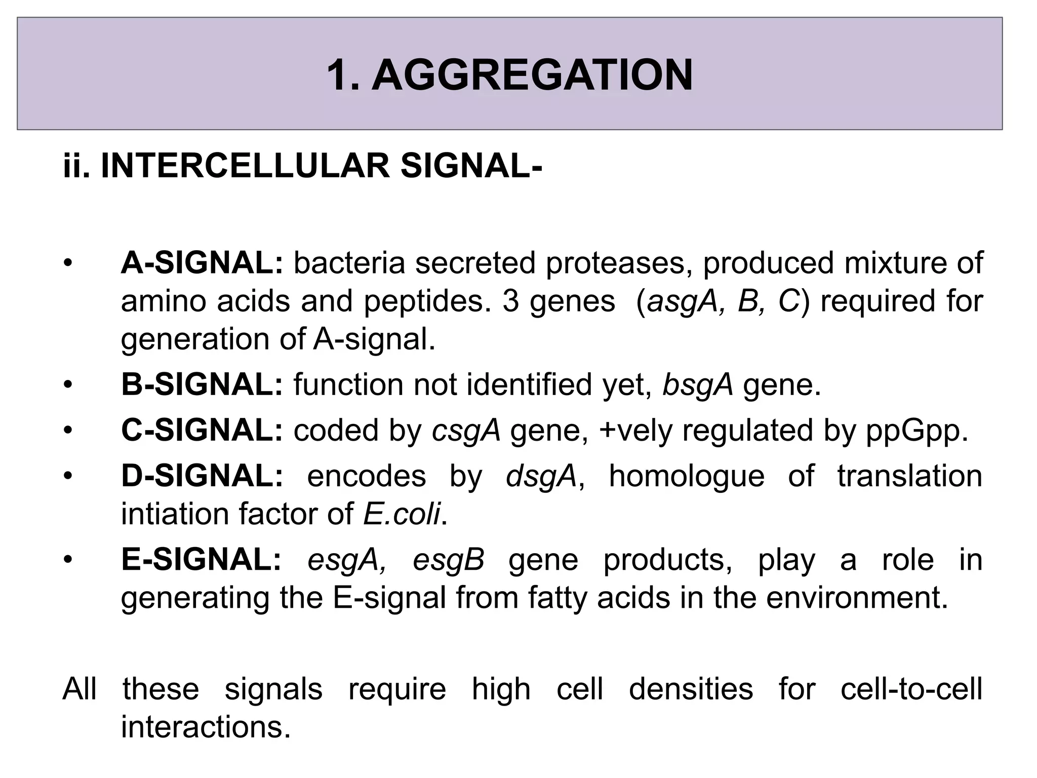 Myxobacteria, life cycle, genetic basis of differentiation | PPTX