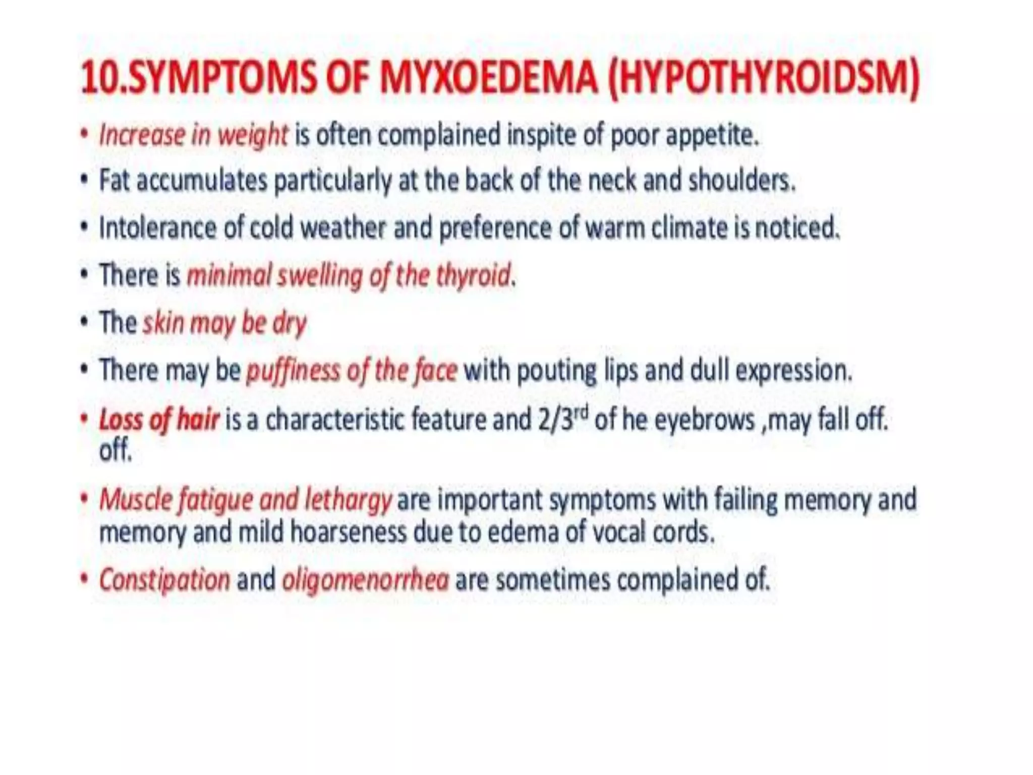 Myxoedema | PPTX