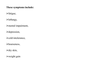 Myxoedema | PPTX