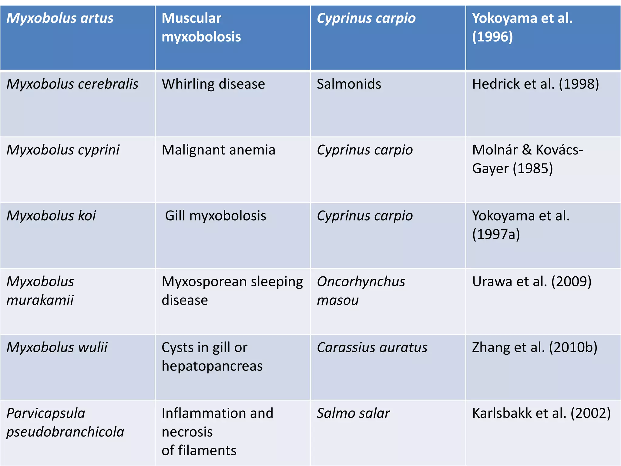 Myxozoan fish parasite life cycle | PPTX