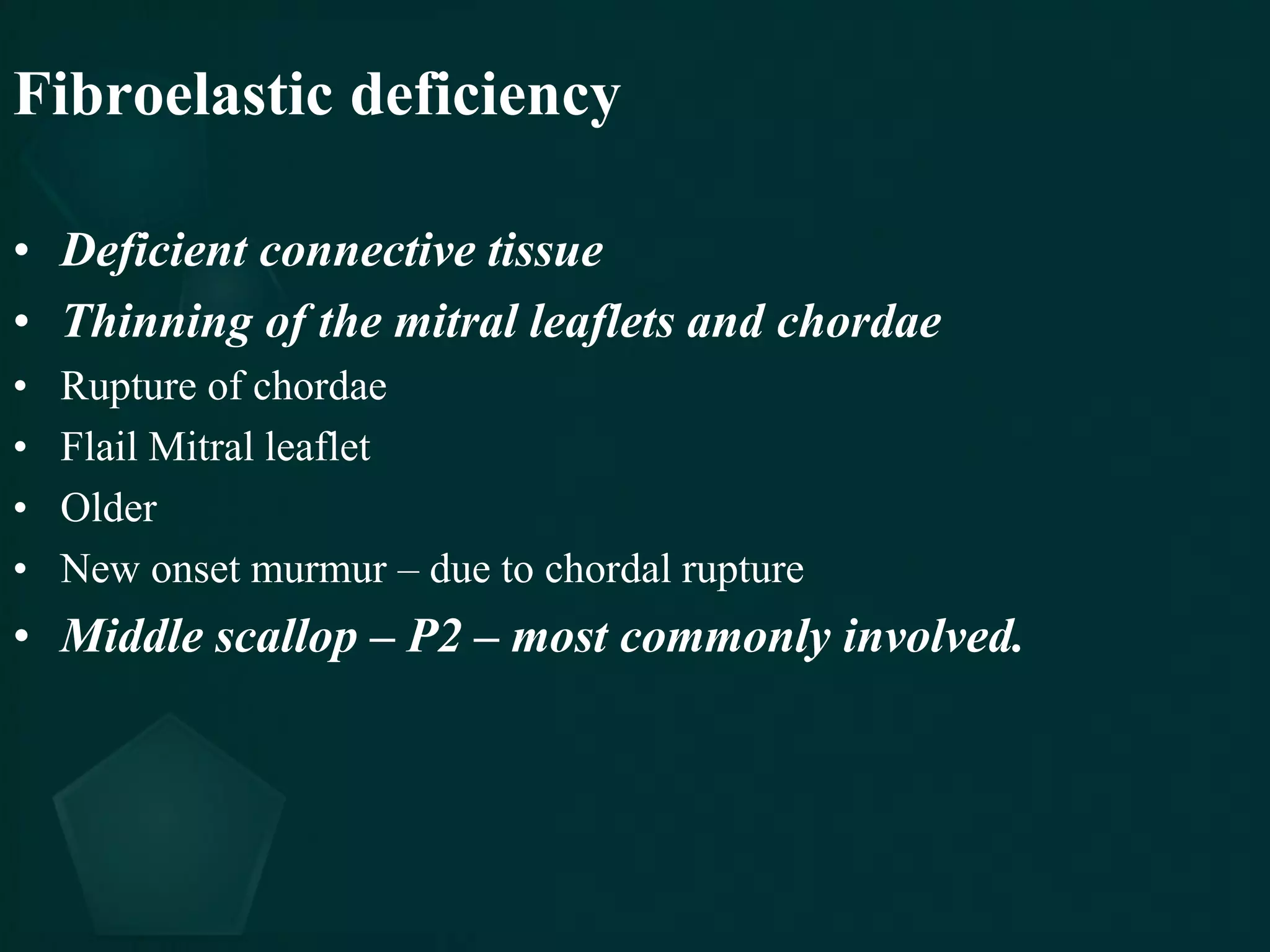 MVP Mitral Valve Prolapse - Echocardiographic Evaluation | PPTX