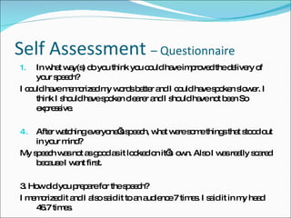 Year 6 Speech Allissa | PPT | Educational Assessment | Education
