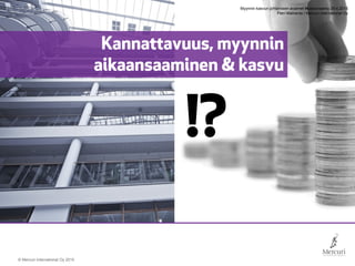 Myynnin kasvun johtamisen avaimet | PPT