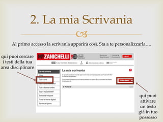 MyZanichelli-Scrivania e Risorse | PPT