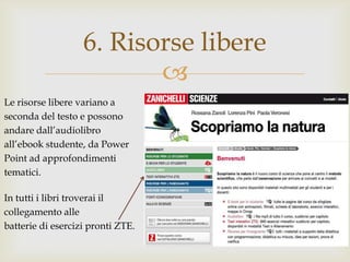 MyZanichelli-Scrivania e Risorse | PPTX