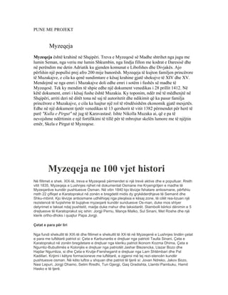 Myzeqeja | DOC