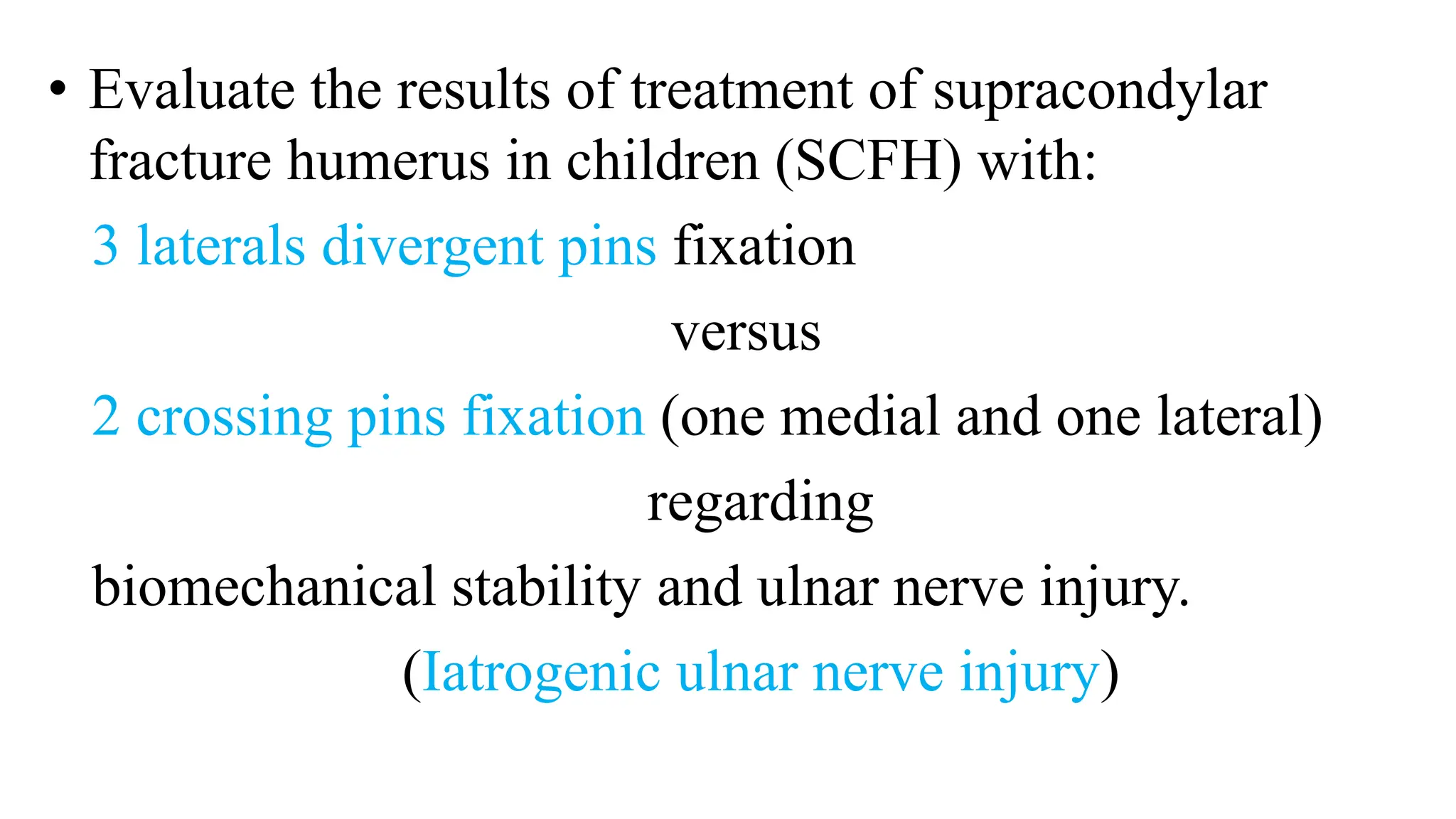Pediatric Supracondylar humerus fracture .pptx