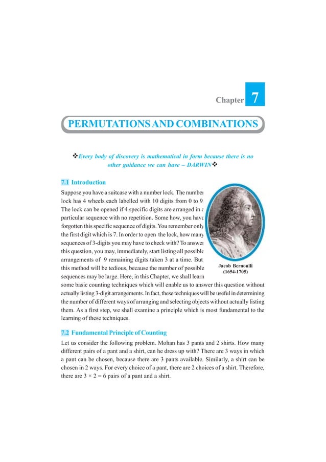 Permutation and combinations | PDF