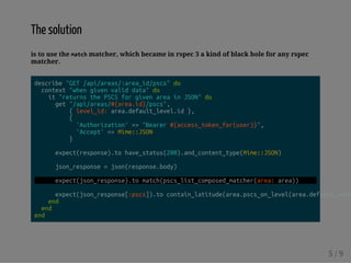 RSpec matchers | PDF | Technology & Computing