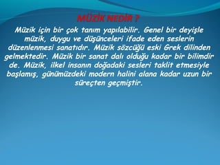 Müzi̇k tugba | PPT