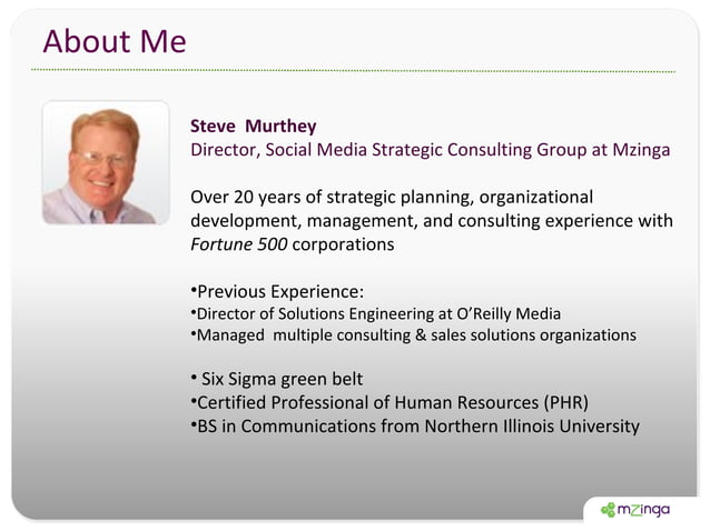 Mzinga Secrets Social Media Success | PPT