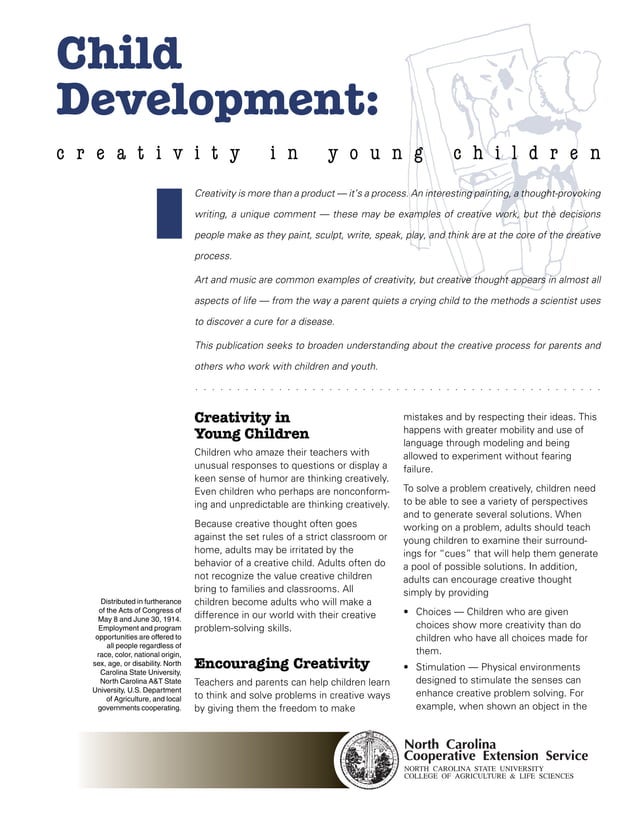 Creativity and the_young_child_2 | PDF