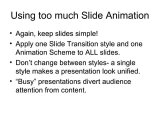 Great example of terrible powerpoint presentation | PPS