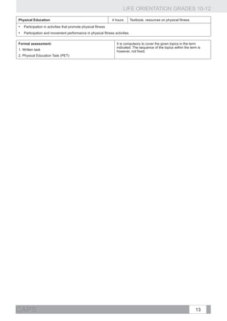 Caps fet life orientation gr 10-12 _ web_e6_b3 | PDF