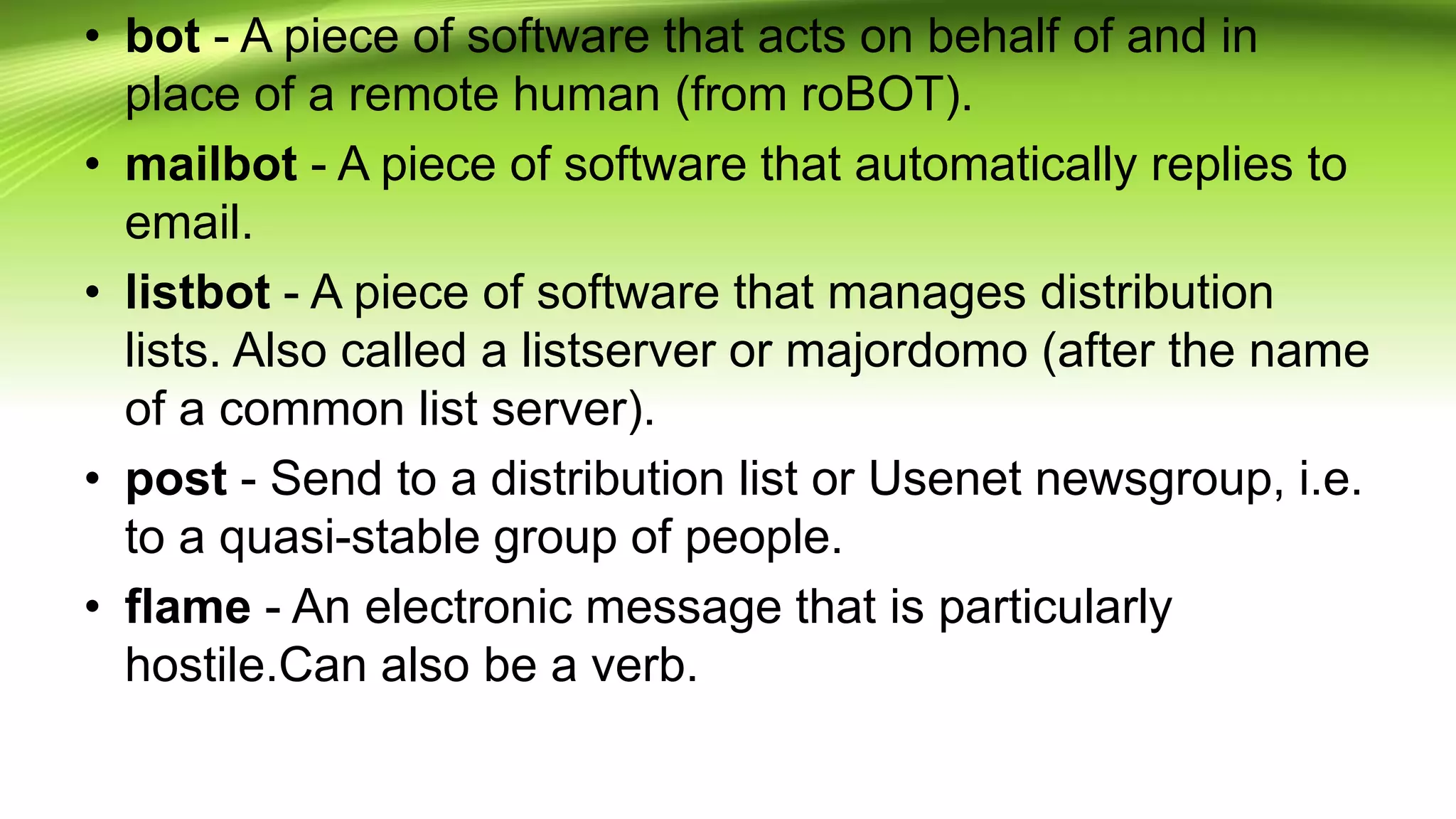 E.mail Style and Structure | PPTX