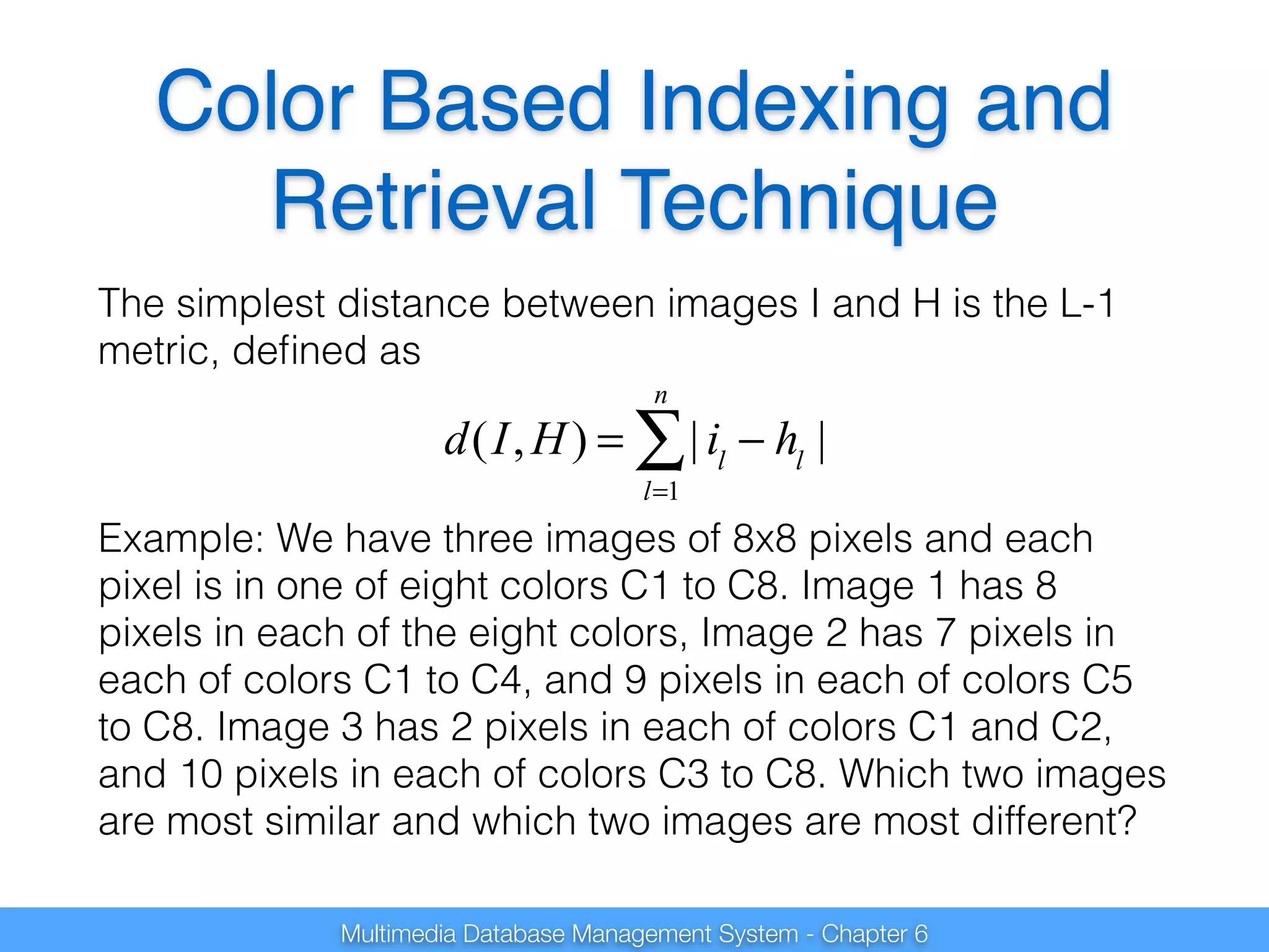 Image Indexing and Retrieval | PDF