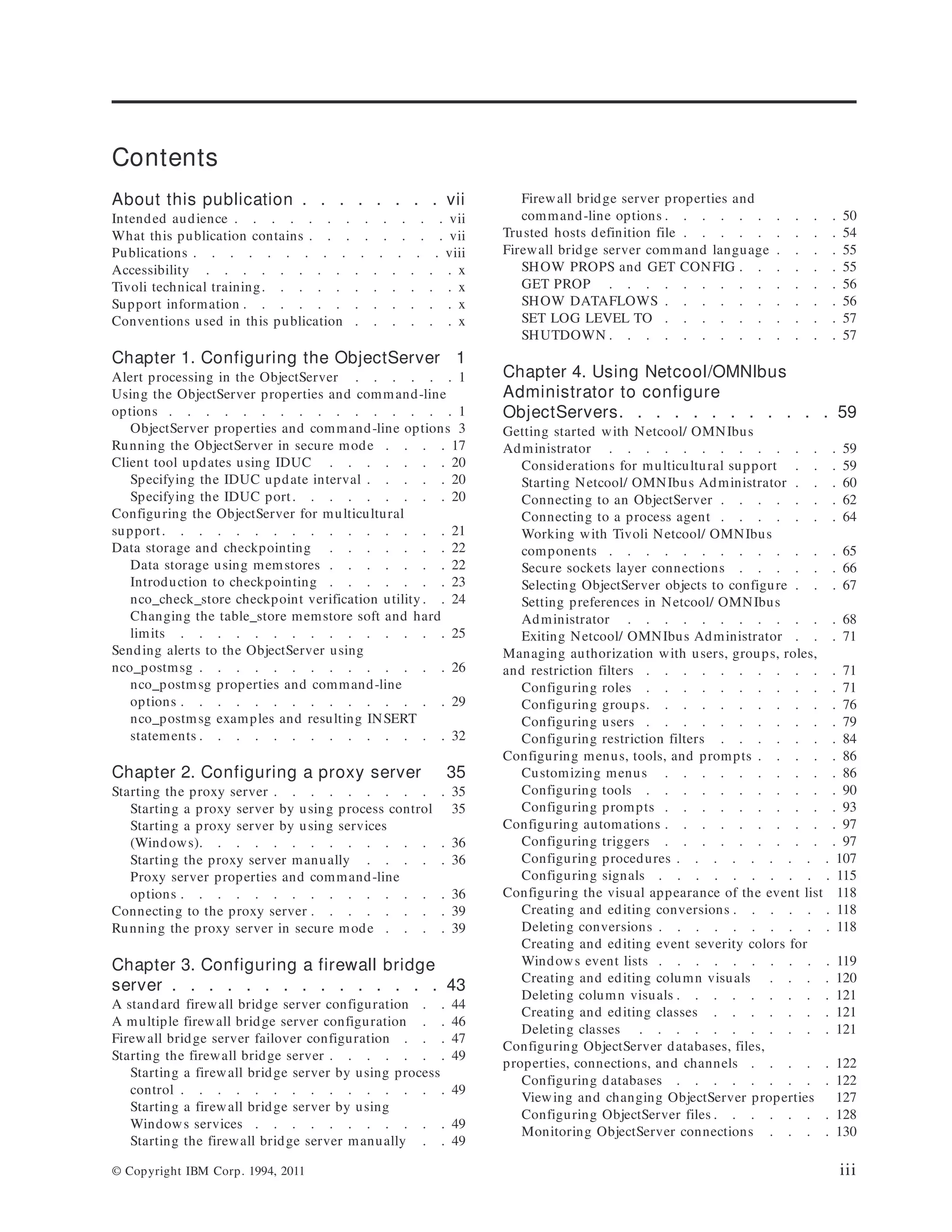 IBM Tivoli Netcool/OMNIbus: Administration Guide | PDF