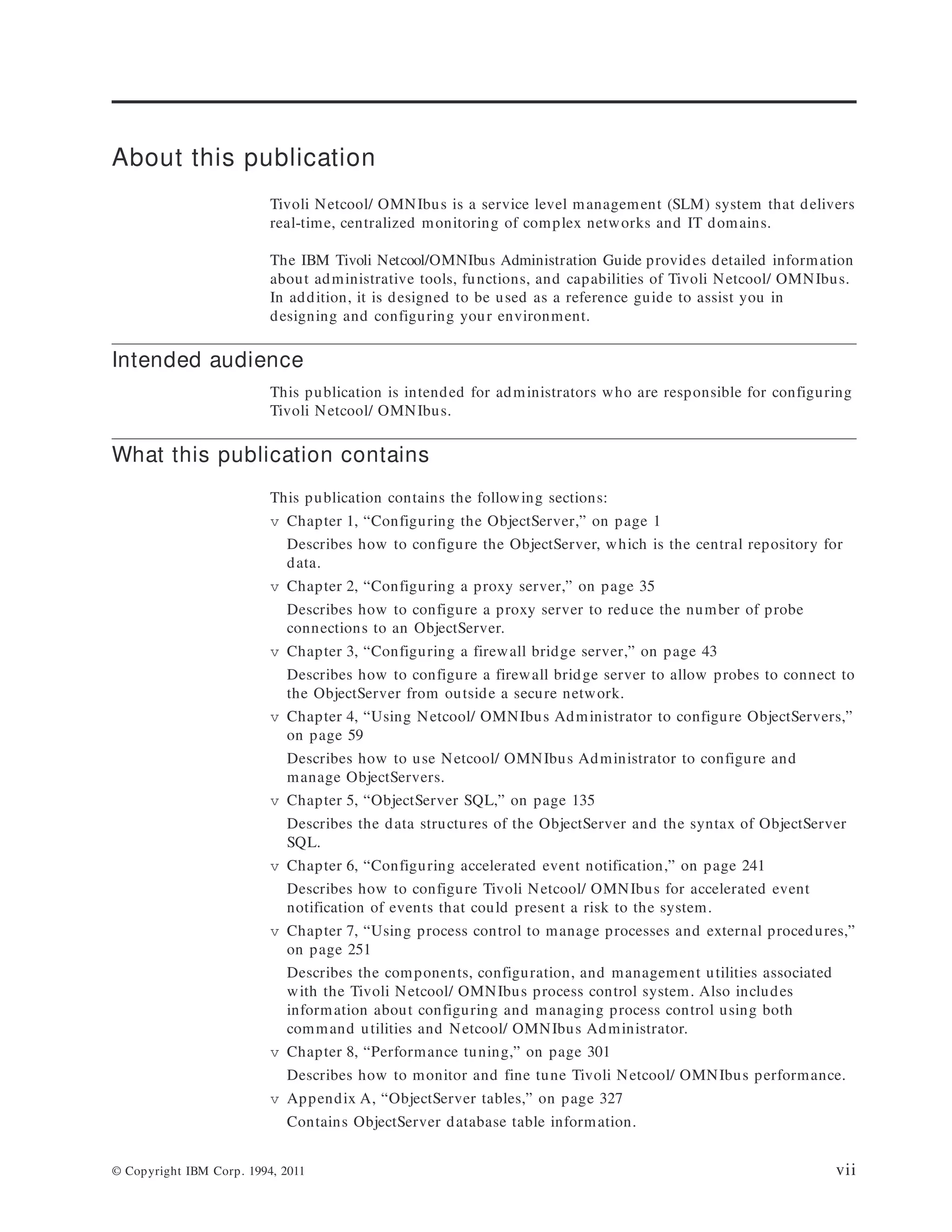 IBM Tivoli Netcool/OMNIbus: Administration Guide | PDF