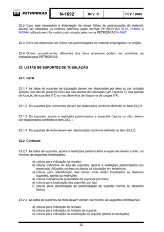 N 1692-apresentacao-de-projetos-de-detalhamento-de-tubulacao | PDF