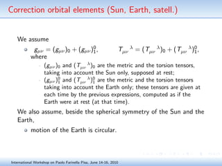 N17. Bellettini- "constraining spacetime torsion" | PDF | Geography ...