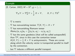 N17. Bellettini- "constraining spacetime torsion" | PDF | Geography ...