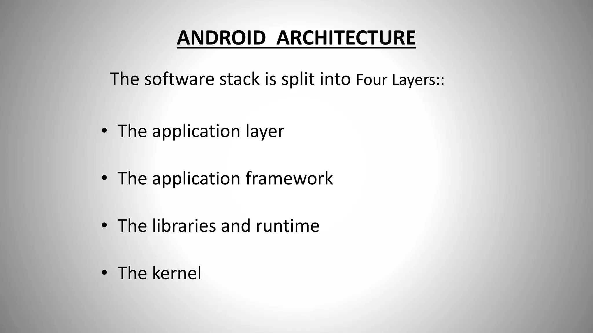 PPT on ANDROID APPLICATION SOS | PPTX