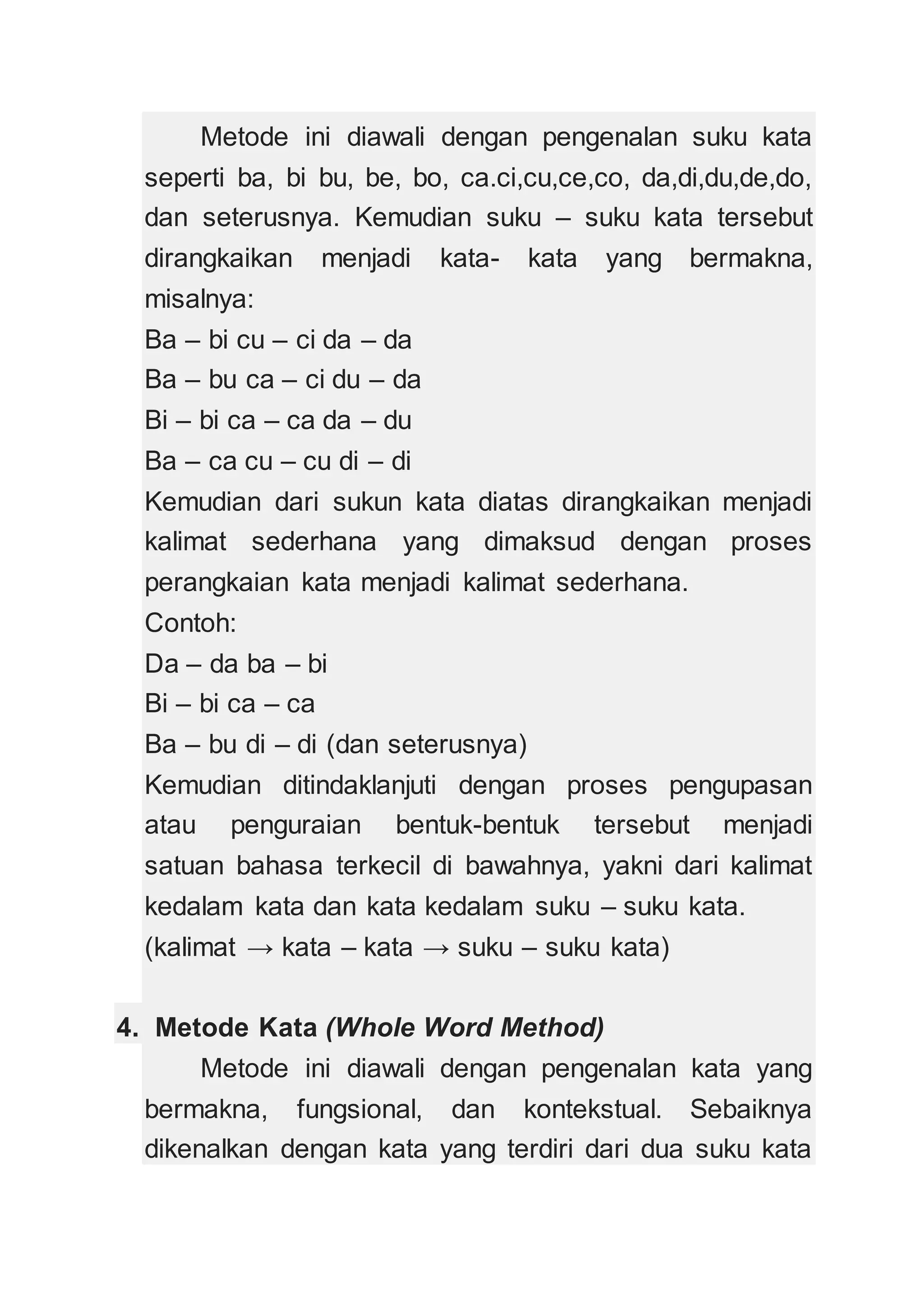 membaca permulaan | DOCX