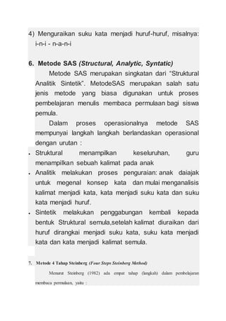 membaca permulaan | DOCX