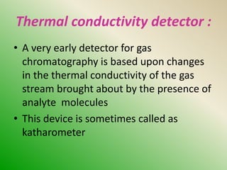 GAS CHROMATOGRAPHY | PPT