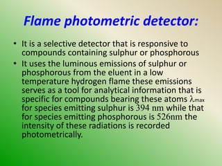 GAS CHROMATOGRAPHY | PPTX