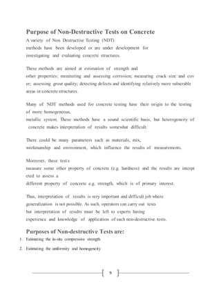 NON DESTRUCTIVE TESTING | PDF