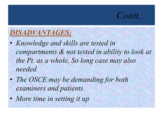 OSCE AND OSPE, DIFFERENTIAL SACALE | PPTX