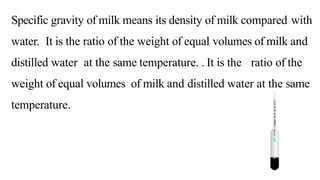 Determination of specific gravity | PPTX