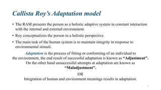 Callista Roy Model | PPTX