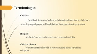 TRANSCULTURAL_NURSING and nursing role-- | PPTX | Religion & Spirituality