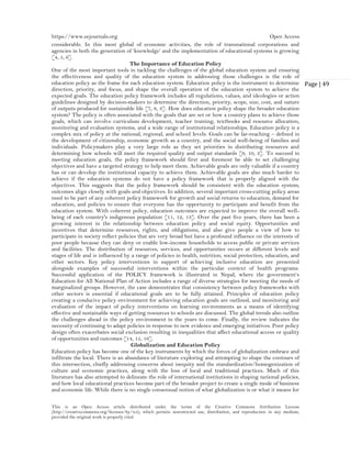 Policy Challenges in Global Education Systems (www.kiu.ac.ug) | PDF