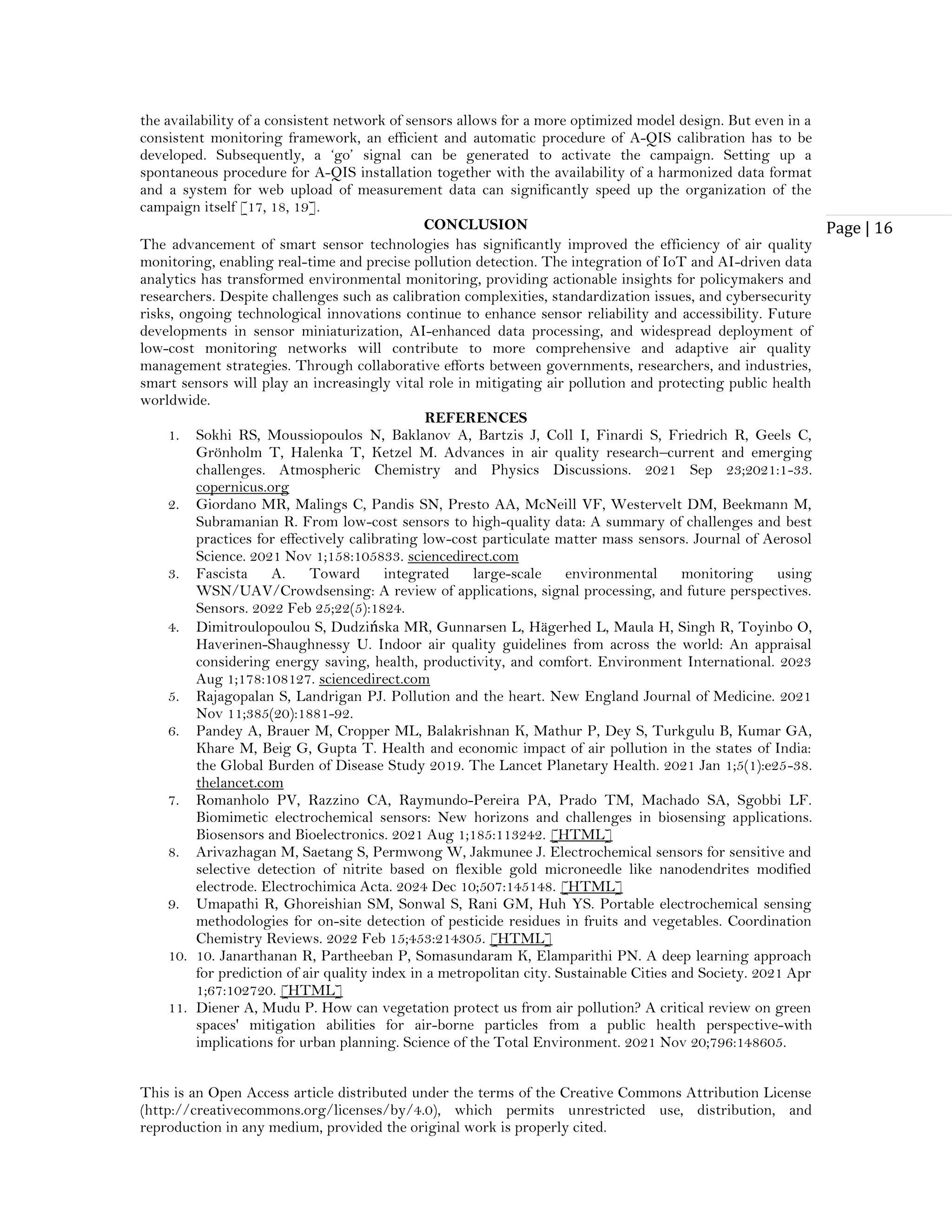 Air Quality Monitoring: Engineering Smart Sensors (www.kiu.ac.ug) | PDF