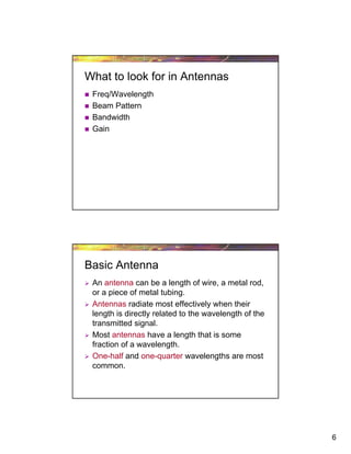 N 6-ee302-lesson-13-antenna-fundamentals | PDF