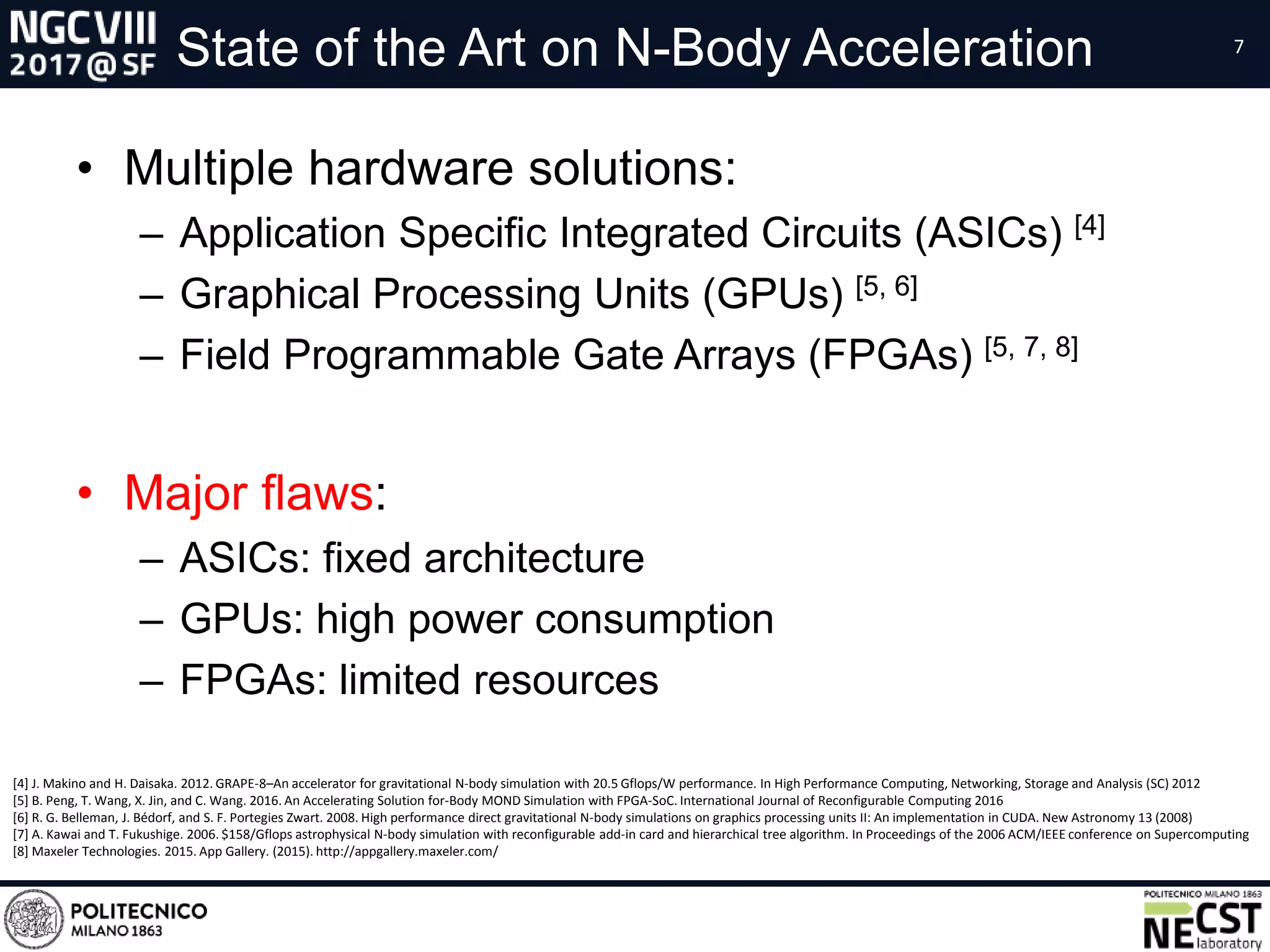 A Highly Parallel Semi-Dataflow FPGA Architecture for Large-Scale N-Body Simulation | PPT