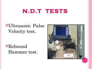 Non destructive testing of structures | PPT