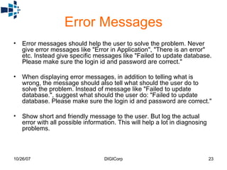 N E T Coding Best Practices | PPT