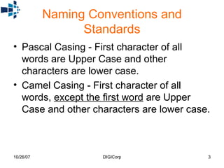 N E T Coding Best Practices | PPT