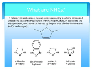 N heterocyclic carbenes | PPTX