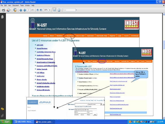 N list e-resources in the college library. a study | PPT