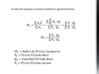 Numeros indices | PPTX