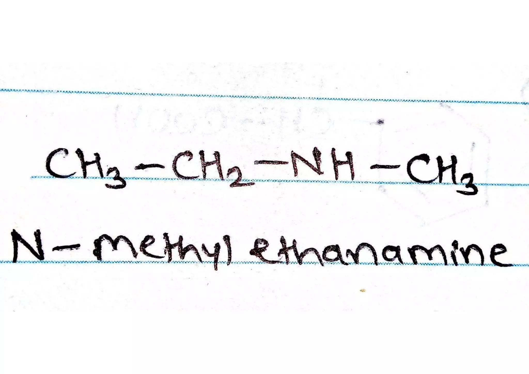 N-methyl ethanamine | PDF | Chemistry | Science