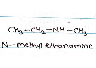 N-methyl ethanamine | PDF | Chemistry | Science