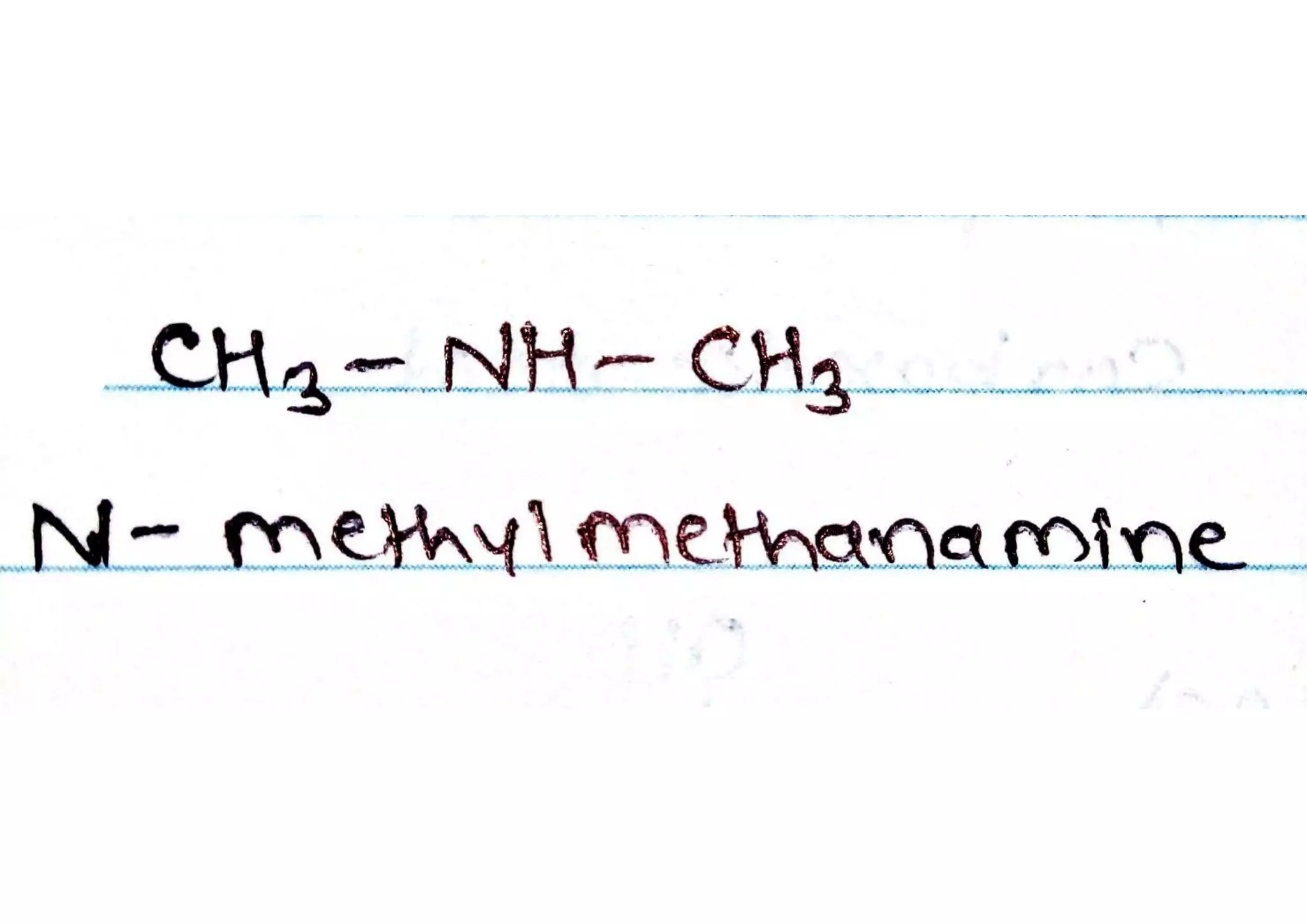 N-methyl methanamine | PDF