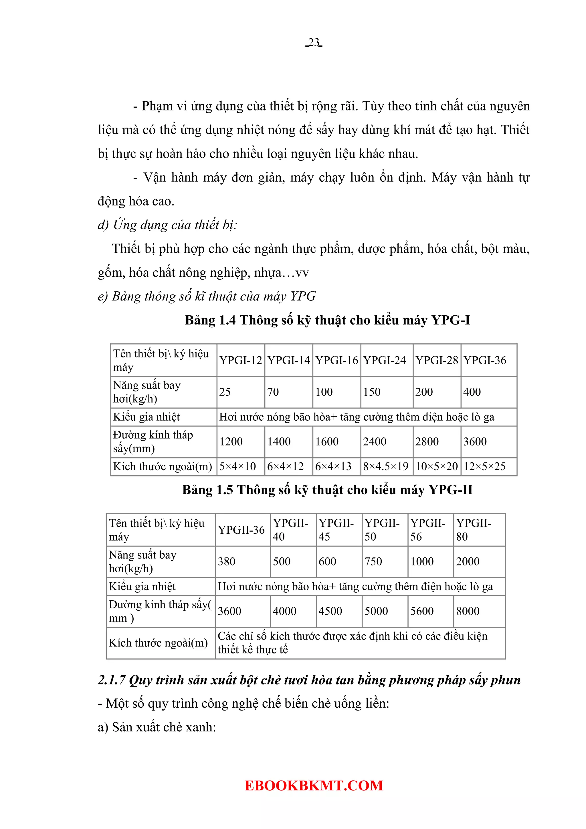 ĐỒ ÁN - Nghiên cứu tính toán và thiết kế hệ thống thiết bị sấy phun trong dây chuyền công nghệ ...